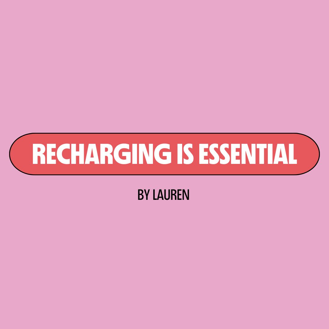 Recharging is Essential – Voices of Hope